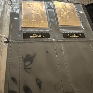 Other | 22k Gold Baseball Cards Danbury Mint 5 Cards | Poshmark